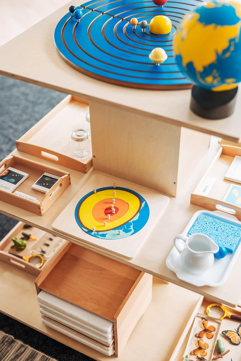 Solar System Wooden Model – Montessori Toys