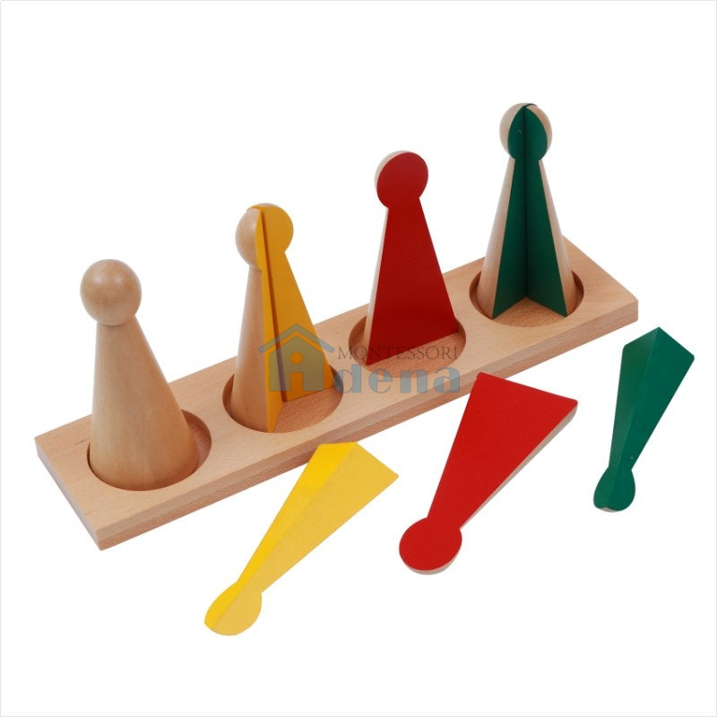 Large Fraction Skittles With Stand – Montessori Toys