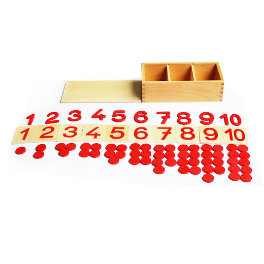 Cards & Counters C044 Montessori Math Materials – Montessori Toys