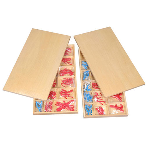 Small /Large Cursive Moveable Alphabet – Tiger Montessori