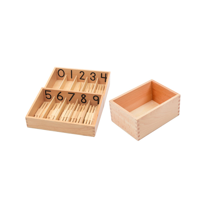 Spindle Box With 45 Spindles C030 Montessori Math Materials ...